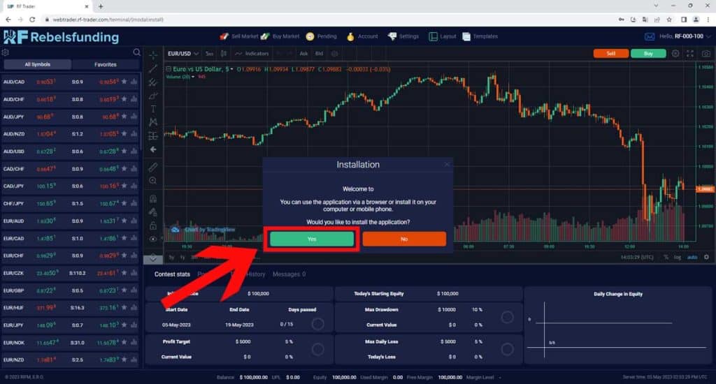 Easy RF-Trader Platform Installation for RebelsFunding | Boost Your ...